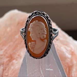 Jewelry | Sterling Cameo Ring Handmade In Italy | Poshmark